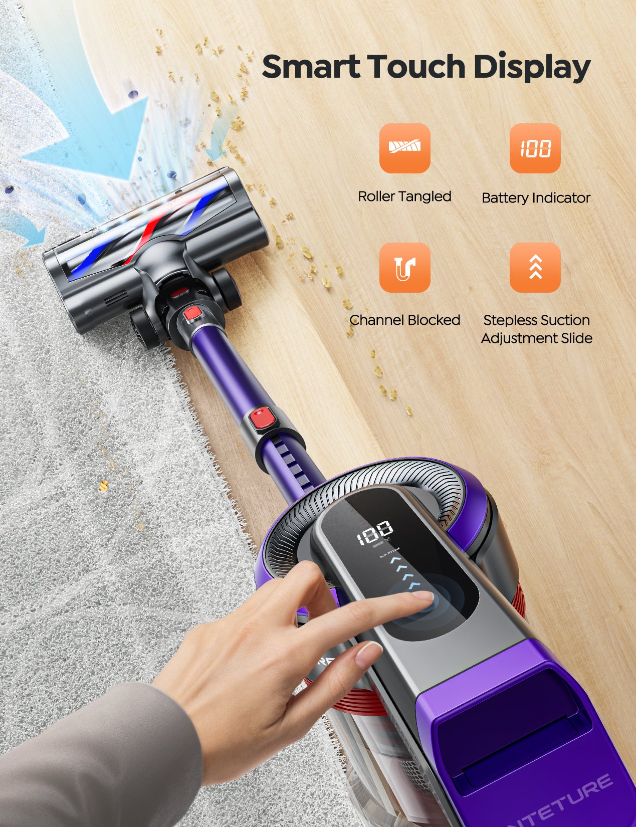 Cordless Vacuum JR400 – Inteture